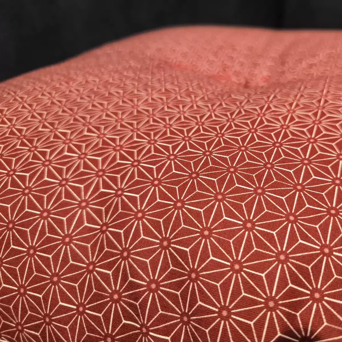 Ikeura Blue Asanoha Zabuton Traditional Japanese Cushion 55 x 59cm ...