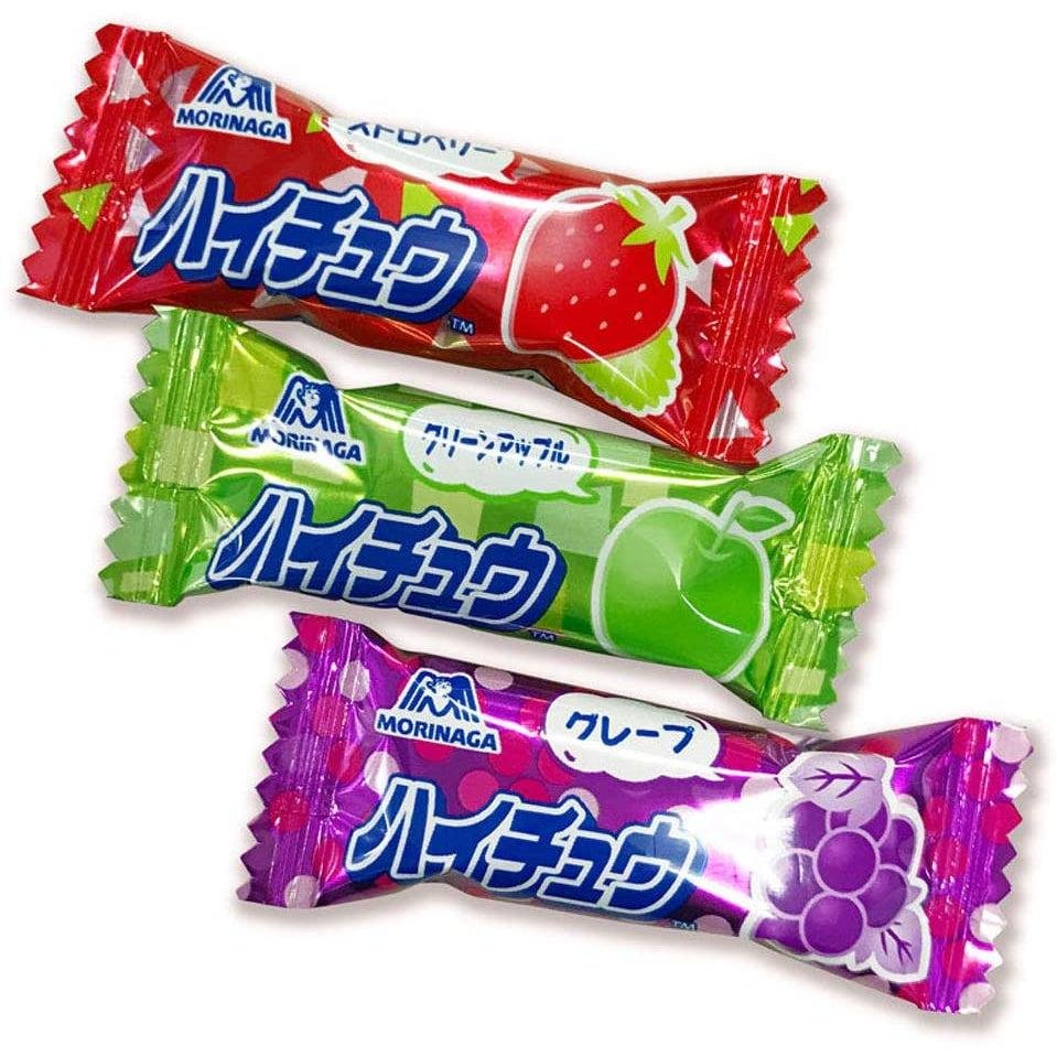 Morinaga Hi-Chew Japanese Soft Fruit Candy 3 Flavors Assortment (Pack ...