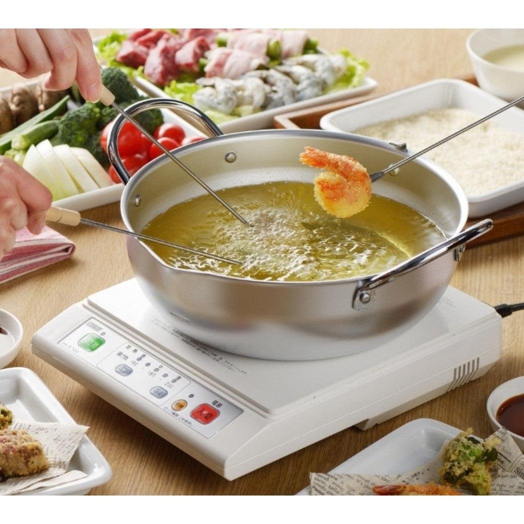 Yoshikawa Mirakutei II Advanced Deep Fry Pot 24cm SJ1025 – Japanese Taste